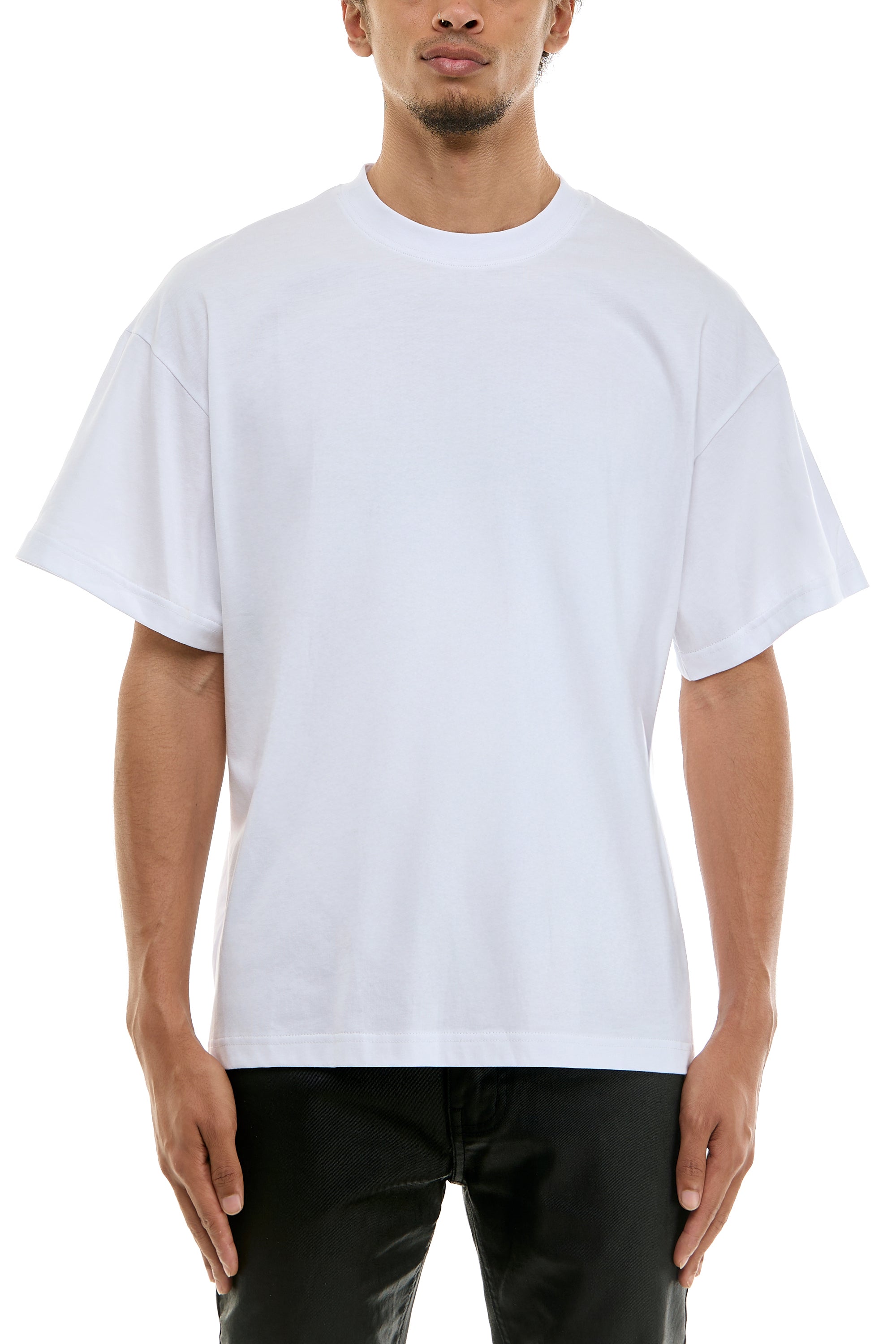 Men's Everyday T-Shirt - Basic White Tee | KDNK