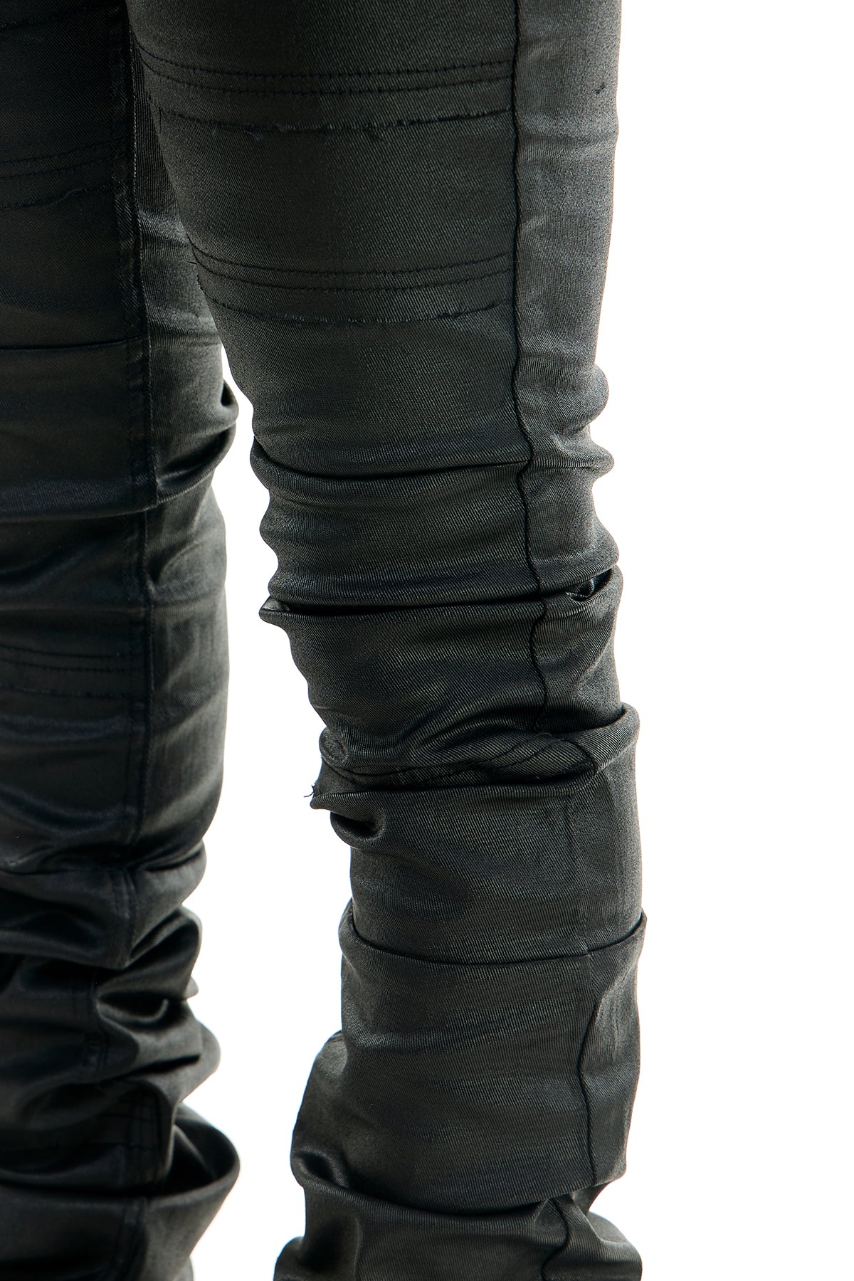 SUPER STACKED WAXED PANTS – KDNK SUPER STACKED WAXED PANTS – KDNK