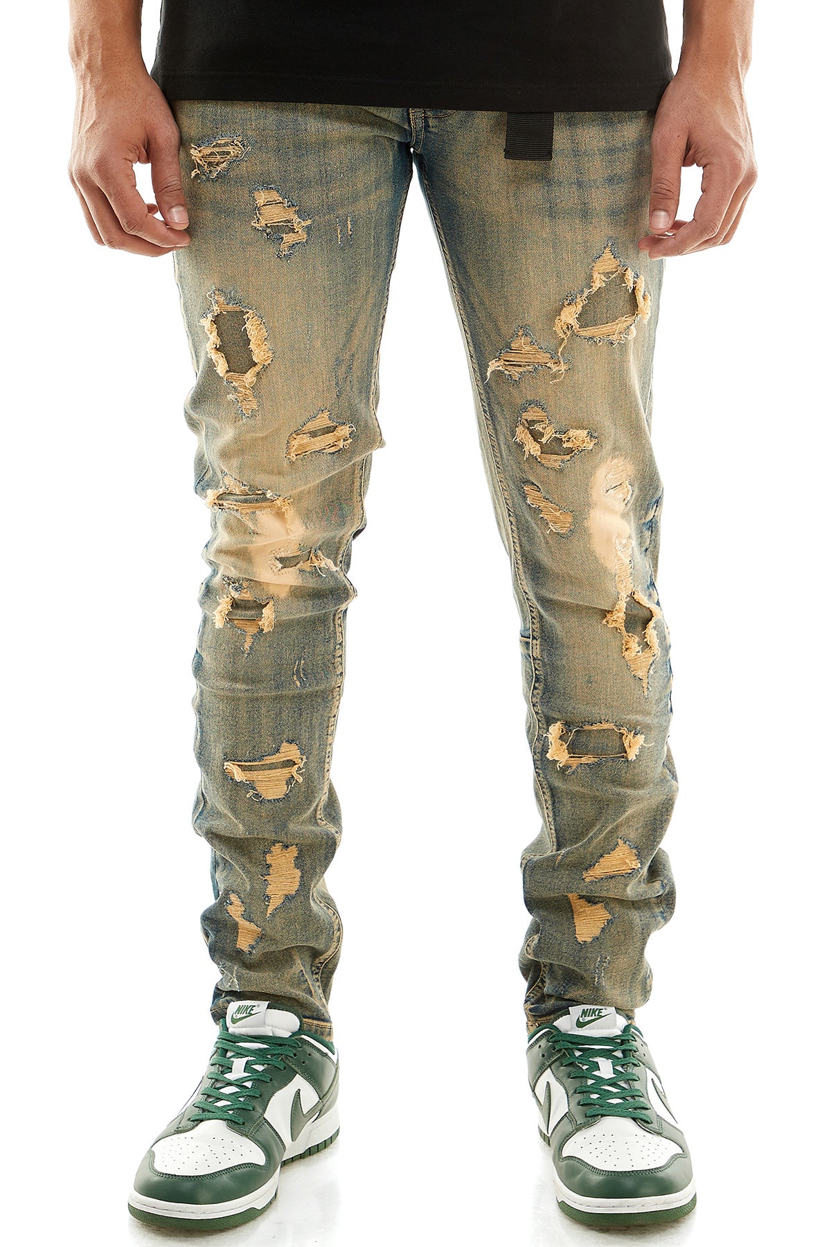 KDNK Radi Jeans & Distressed Stretch Denim